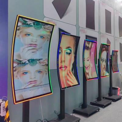 China Venda de fornecedores Curva 27 polegadas touch screen Arcade gaming display LED Light touch screen monitor para negócios à venda