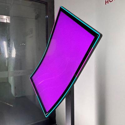 Chine Vente de fournisseur Écran tactile incurvé de 27 pouces Écran de jeu d'arcade Écran tactile à LED à vendre