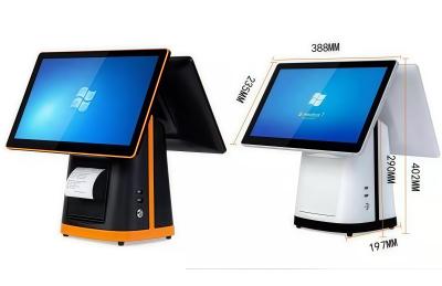 China Windows/Android CPU 16 9 Screen Proportion All In One Pos Systems for Retail Billing Printer Touch Pos Cashier Machine for sale