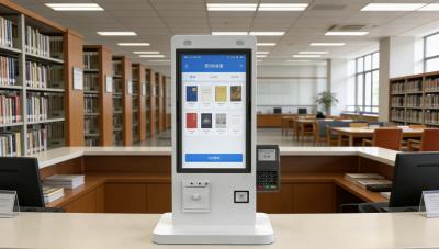 China Self-Service Terminal Kiosk with Capacitive Touch IPS FHD 21.5-32 Inch Display and Flexible Installation Options for sale