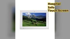 Hospital Touch Screen Signage Improve Patient Care