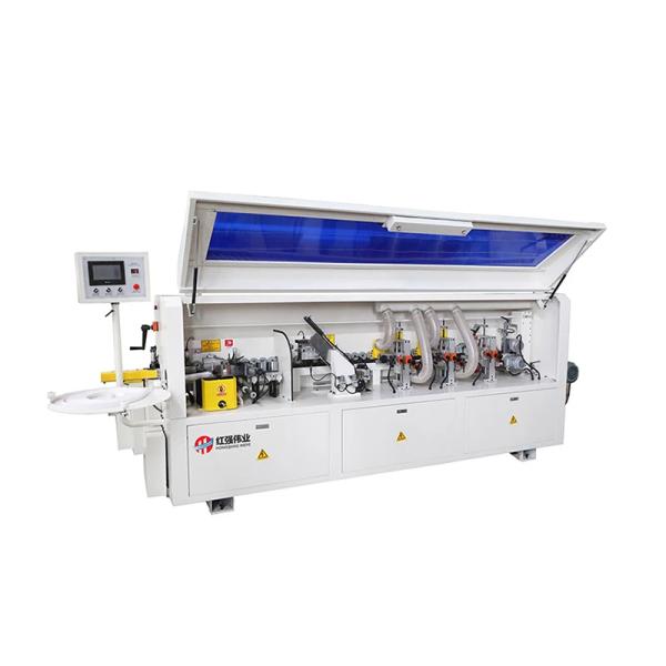 Woodworking PVC Edge Banding Machine With Corner Trimming Machine