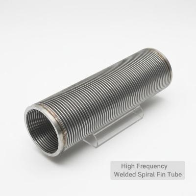 China High Frequency Welded Spiral Fin Tube with 38mm Base OD 0.8mm Fin Thickness 12.5mm Fin Height for HRSG Economizer for sale