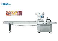 China PID Control Snacks Packing Machine , Pillow Cookies Packaging Machine for sale