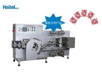 China High Speed Sweet Manufacturing Machine , Special Shape Lollipop Packaging Machine for sale
