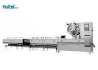 China Horizontal Flow Automatic Chocolate Packing Machine Servo Motor Low Noise for sale