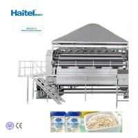 China 15kw Automatic Oat Flakes Processing Machine Cereal Production Line for sale