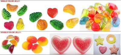 China Machine Jelly Bear Love Heart Candy die van het functie de Kleverige Suikergoed Machine produceren Te koop