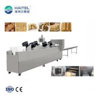 China SUS304 Automatic Cereal Energy Bar Making Machine PLC Control for sale