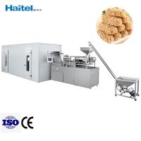 China CE PLC Control Automatic Chocolate Making Machine Oatmeal Chocolate Production Lines for sale