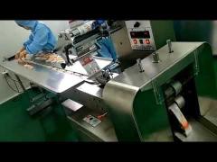Small Snacks Food Automatic Biscuit Packing Machine Horizontal Pillow Type