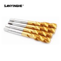 China HSS Spiral Thread Tapping Tool Cutting Screw Threading Tap And Die Set for sale