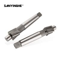 China Guide Column Carbide Milling Cutter Flat Bottom HSS Countersink Drill Bit Set for sale