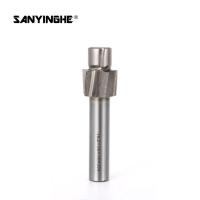 China Helical Carbide Milling Cutter Steel Countersunk Head Guide Column Drill Silver for sale
