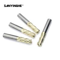 China Solid Tungsten Carbide 4 Flute Square Endmill 12mm Flat Milling Cutter for sale