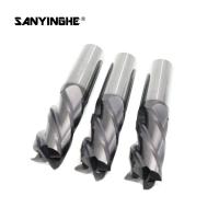 China HRC45-50 Solid Carbide End Mills Tungsten Square Cnc Solid Carbide Milling Cutters for sale