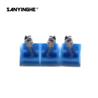 China HRC55 kant en Gezichtsmalensnijder 10mm CNC Molen van het Carbide de Vlakke Beëindigen Te koop