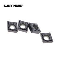 China Ccmt09t302 Carbide Turning Inserts Cnc Machining Medium Cutting Turning Insert for sale