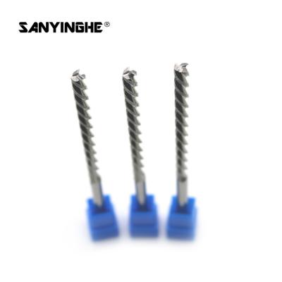 Cina Mulino di estremità di alluminio di taglio del filetto di 3 della flauto di tungsteno del carburo di CNC utensili di taglio in vendita