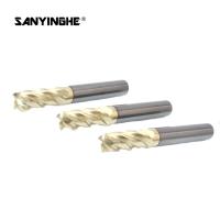 China HRC63 Tungsten Carbide End Mill 2 3 4 Flute CNC Machine Tool for sale