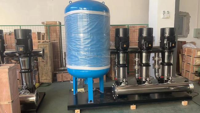 Stainless Steel Seamless pipe manifold booster for water supply solution Water Distribution Manifold