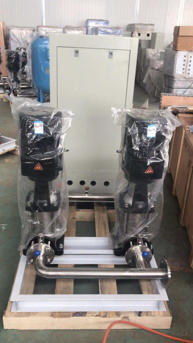 vertical multistage centrifugal constant pressure transfer lift water booster pump set water pressure pump sets
