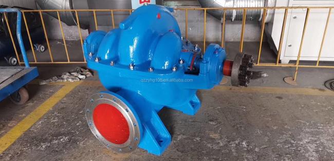 Large Capacity Horizontal Single Stage Double Suction Split Case Centrifugal Pump end suction pump