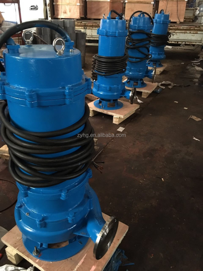 waste dirty water treatment submersible sewage pump WQ WQK WQP WQD price list