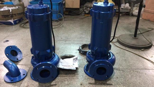 hot selling sewage submersible pump WQK Dewatering Pumps with grinder impeller
