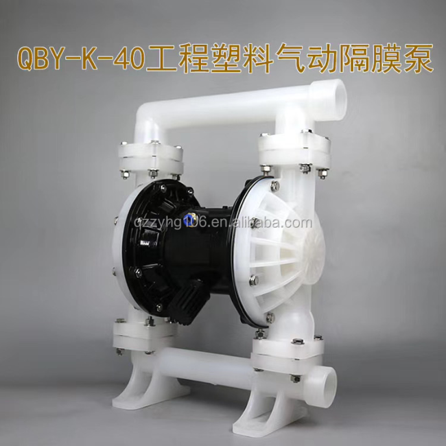 Pneumatic diaphragm Pumps  Air Membrane Pumps material on plastic with ptfe diaphragm and ball