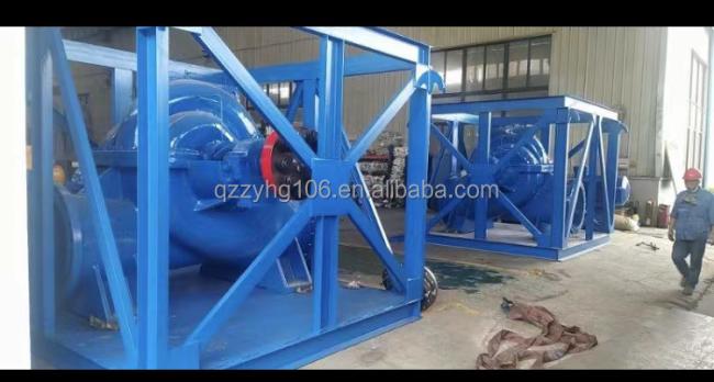 Double Suction Horizontal Split Case Centrifugal Pump Large flow water pump split case horizontal high pressure water pump