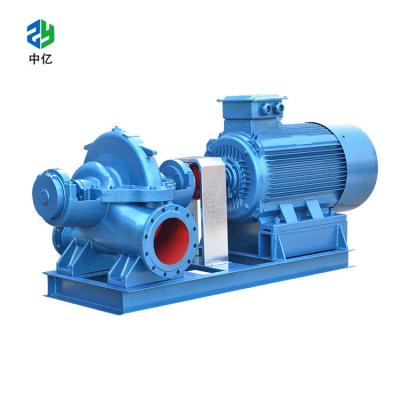 China Double Suction Horizontal Split Case Centrifugal Pump Large flow water pump split case pump for sale