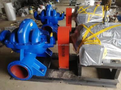 China Double Suction Horizontal Split Case Centrifugal Pump Large flow water pump split case pump for sale