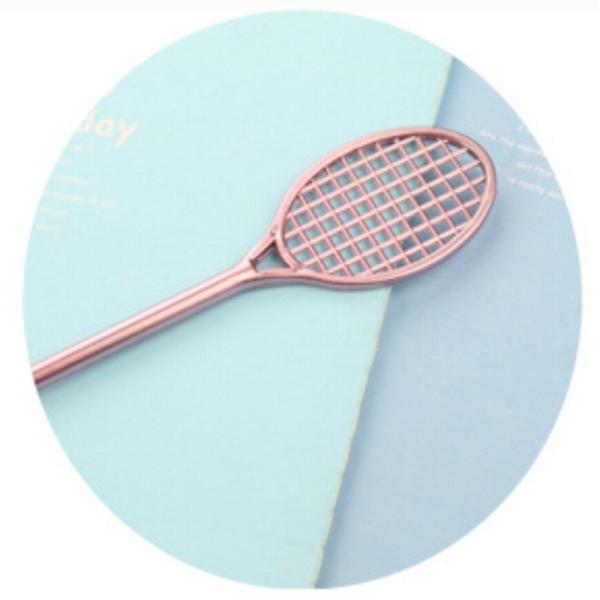 Quality hot seller Creative stationery lovely tennis racket modelling badminton racket for sale