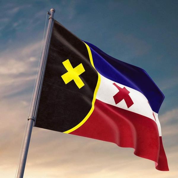 Quality 90*150cm 3*5ft Lmanburg Flag Tapestry Dream SMP, L'manberg Flag Double Stitched for sale