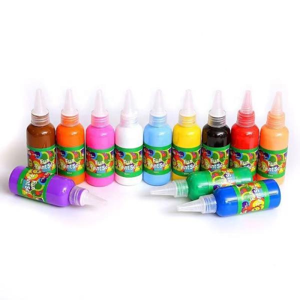 Quality 24 Colors Chinese Watercolor Paints Acrylic Paint Bulk Rich Pigments and Non for sale