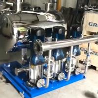 China Constant Pressure Variable Pump Controller Water Supply Pump 3 water pump set for sale
