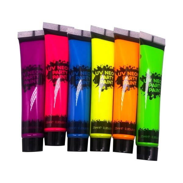 Quality 15 ml UV Face Paint Stick Glow In the Dark Kit For Kids Body Painting Suppliers for sale
