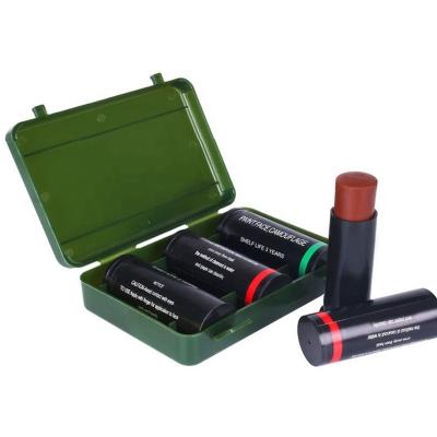 China 3 Color Camo Cream Camouflage Face Paint Green Body Painting for Woodland for sale