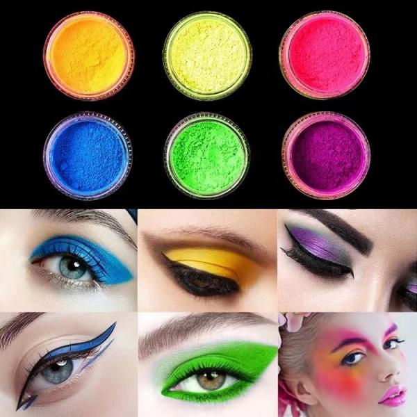 Quality 12 Color Face Painting Accessories Neon Body Paint Kit for Eye shadow Neon for sale
