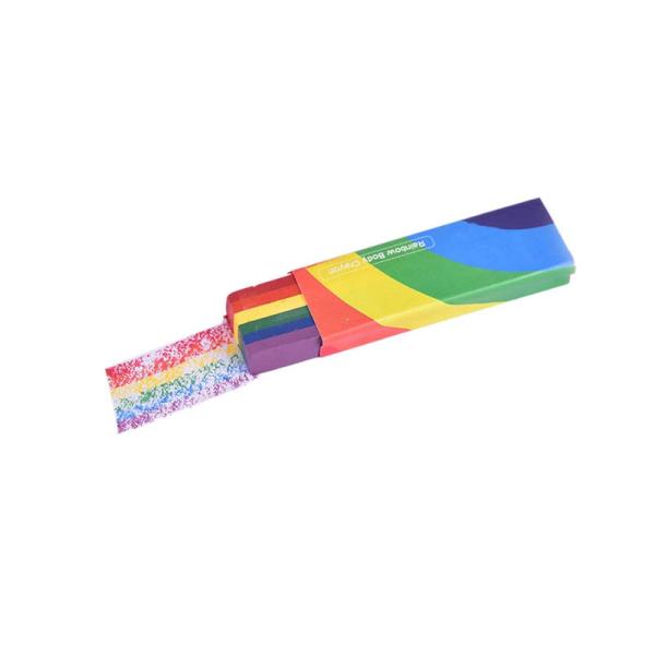 Quality 6 Color Washable Rainbow Pride LGBTQ Face Paint Stick For Gay Pride Day for sale
