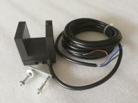 China Elevator Photoelectric Switch 1 Beam IP65 Leveling Sensor Black for sale