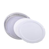 China Recessed Ceiling Round LED Flat Panel Light Antirust Aluminum Alloy for sale