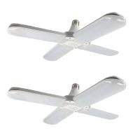 China 95lm/W Deformable Foldable LED Light Bulb , Collapsible 3 Leaf LED Light for sale