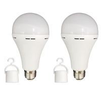 China E27 Rechargeable Emergency LED Bulb Ultraportable Plastic Material for sale