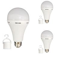 China E27 Rechargeable Emergency LED Bulb Ultraportable Plastic Material for sale