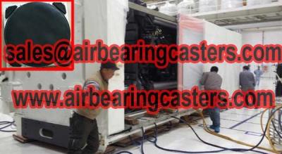 China Air moving skates with four air modular for sale