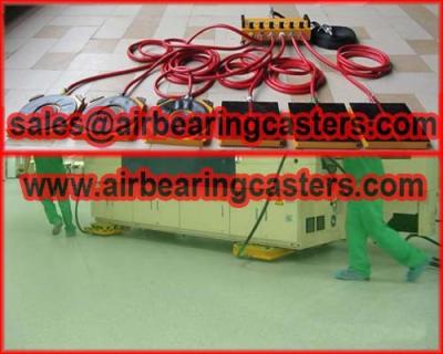 China Air casters with six or four air modular for sale
