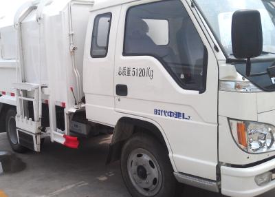 Cina Auto che scarica il camion laterale 3tons XZJ5072ZYS del compattatore di rifiuti del caricatore in vendita
