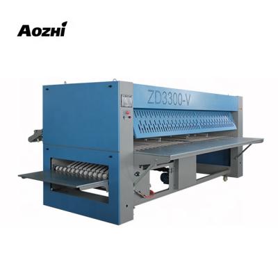 China Hotel Used Commercial Laundry Ironer Folding Machines for Sale Commercial Fabric Folding Machine for sale